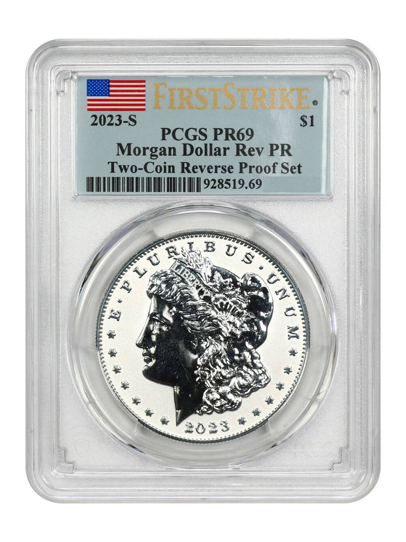 Buy 2023-s Morgan Reverse Proof $1 Coin Pcgs Pr69 Uncirculated | Mynt ...