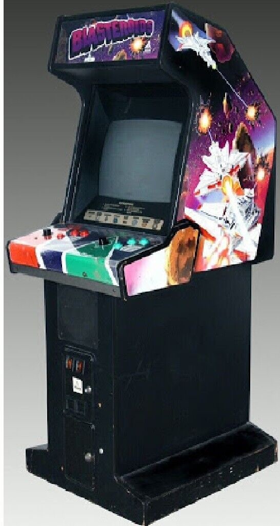 Atari Blastroids Arcade Machine 1987 Rare 2 Player Classic Auction