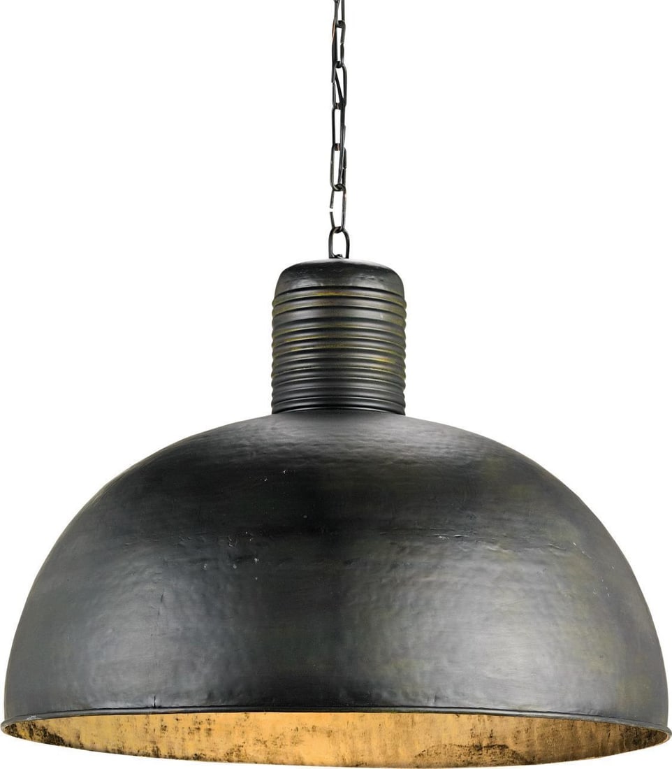 Buy Saga Black Pendant Chandelier By Currey Industrial Style 60w | Mynt ...