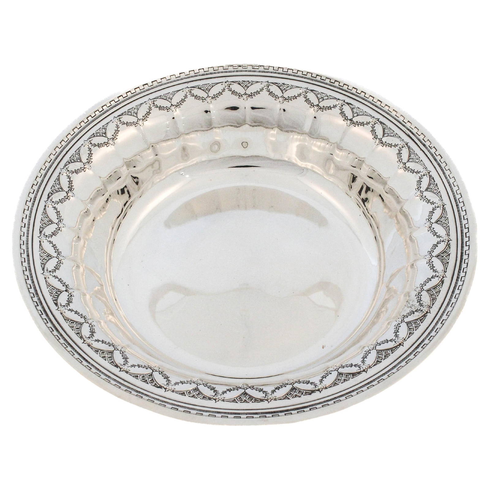 Towle Silversmiths Sterling Silver Normandy Pattern Bowl 10 Inches Auction