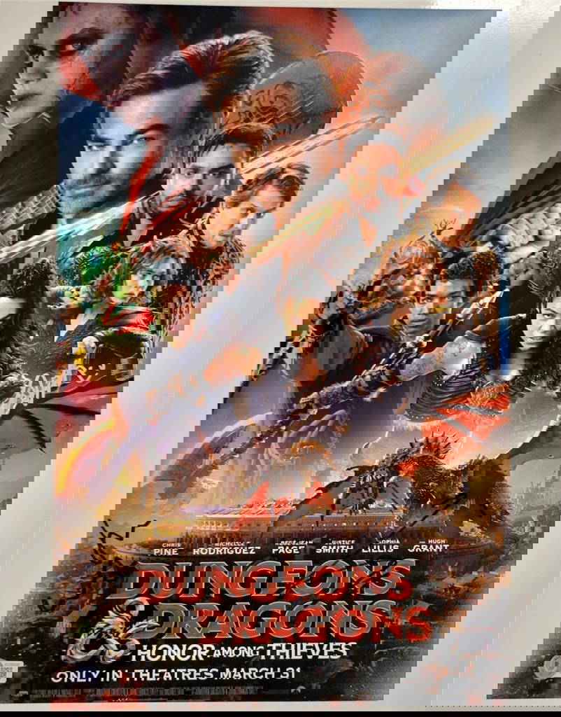 Dungeons & Dragons Cast Signed 12x18 Photo Beckett Authenticated Auction