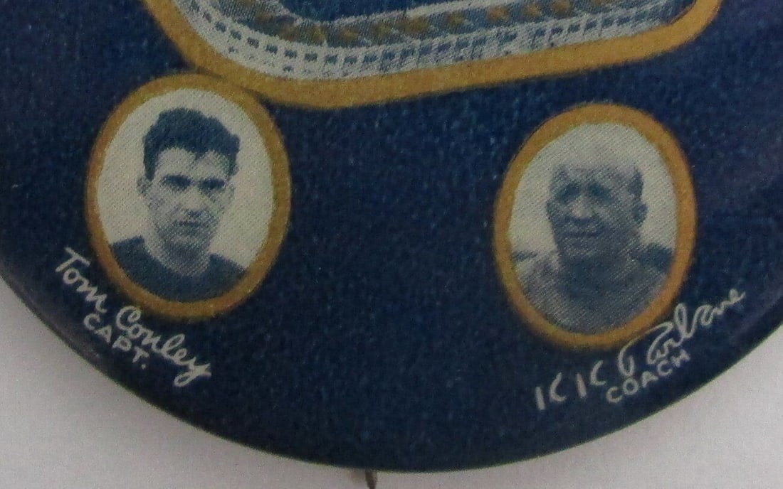 Rare 1930 Notre Dame Football Pin Knute Rockne Tom Conley Auction