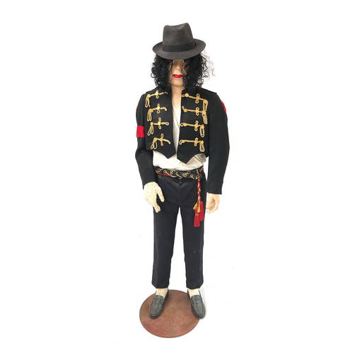 Hand Made Michael Jackson Lifesize Wax Statue Ca. 1990s