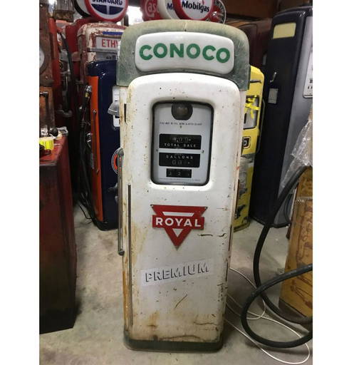 Original Martin & Schwartz Conoco Gas Pump