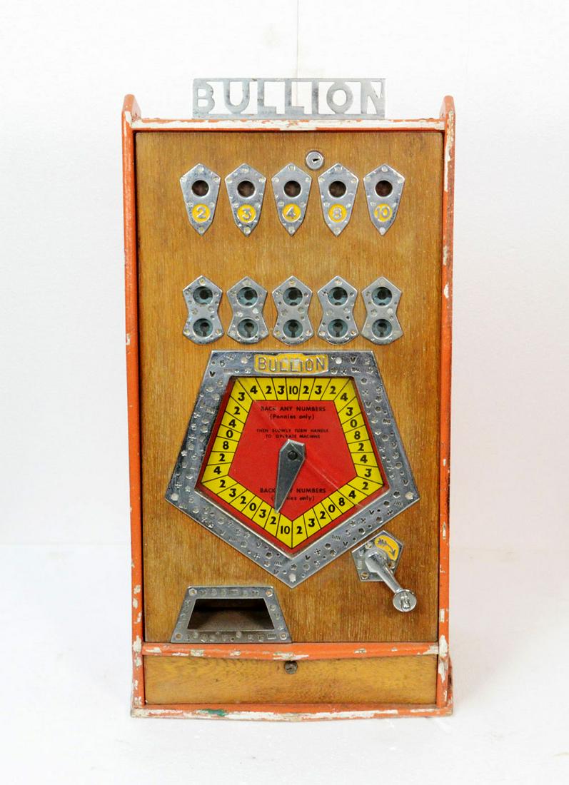 Bryans BULLION coin operated game | Barnebys