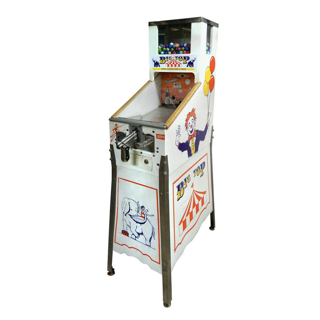 Coin Op Arcade Machine, Big Top Target, 25cent