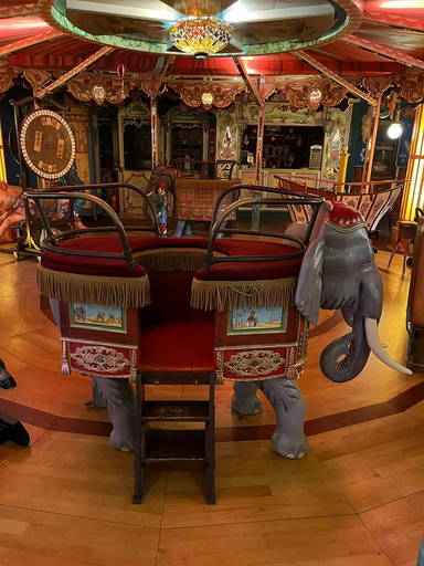 Replica of Friedrich Heyn Carousel Elephant (#0134) on Dec 17, 2022 ...
