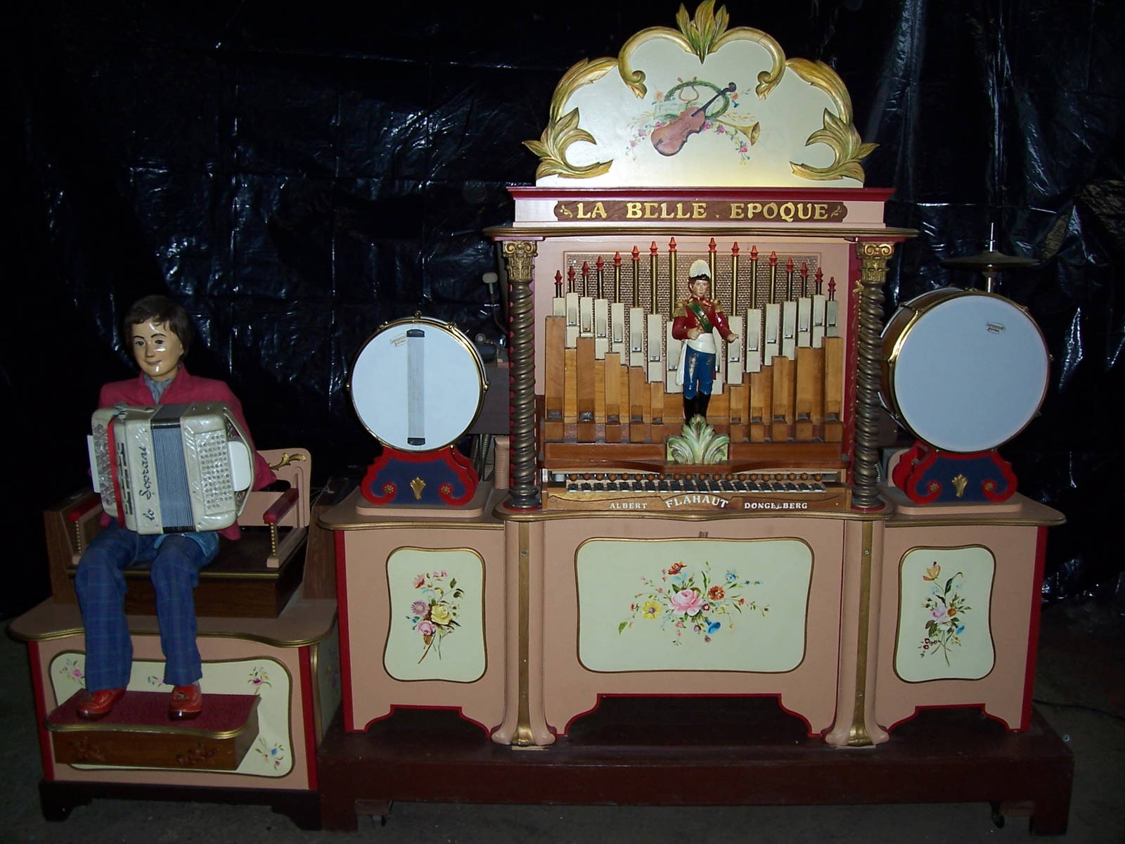 Belgian Fairground Organ With Accordion Player Automaton Auction