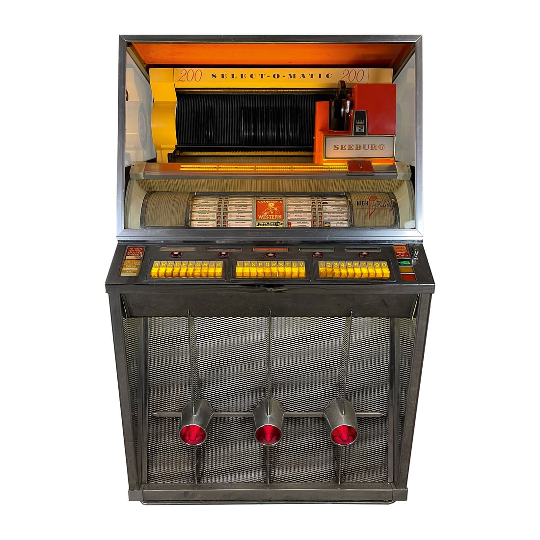1957 Seeburg Kd200 Jukebox Auction