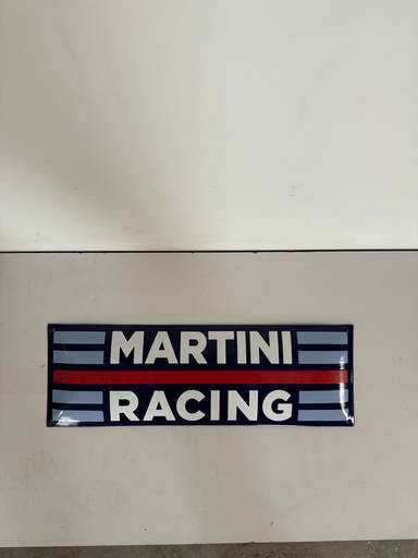Martini Racing Enamel Sign