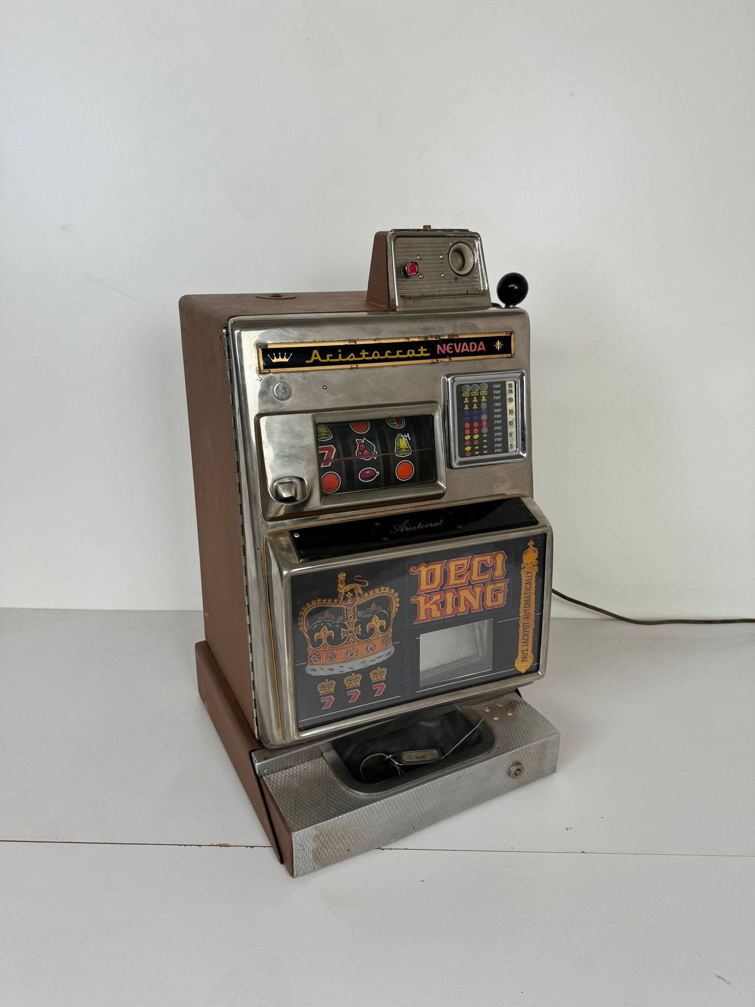 1960s Australian Aristocrat Nevada Slot Machine Auction