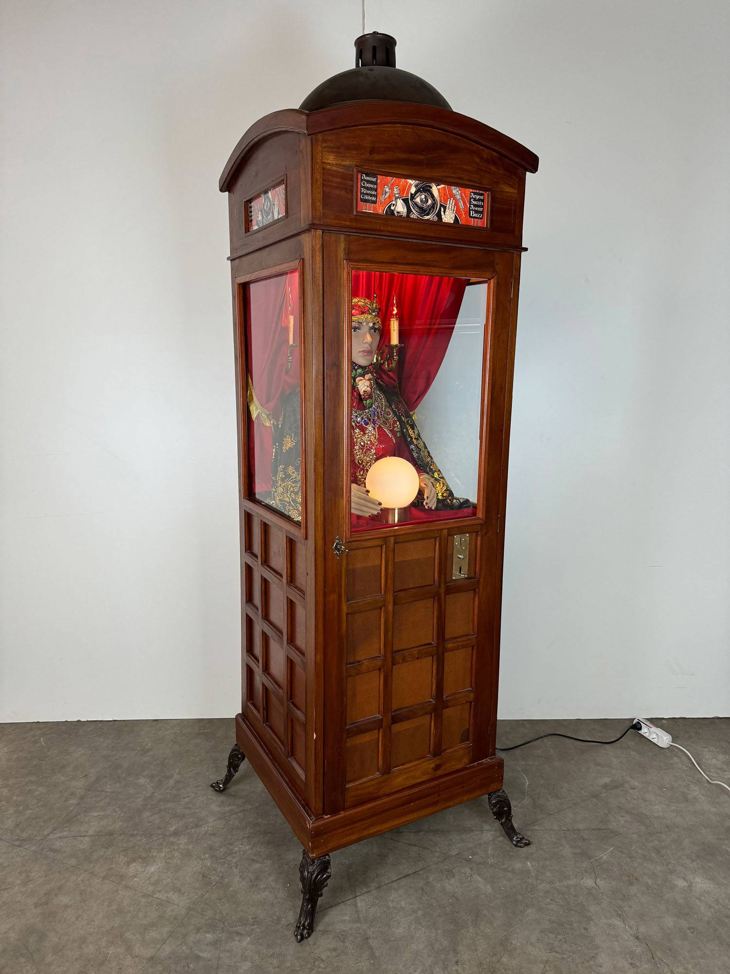 Large 20th Century Fortune Teller Arcade Machine Auction