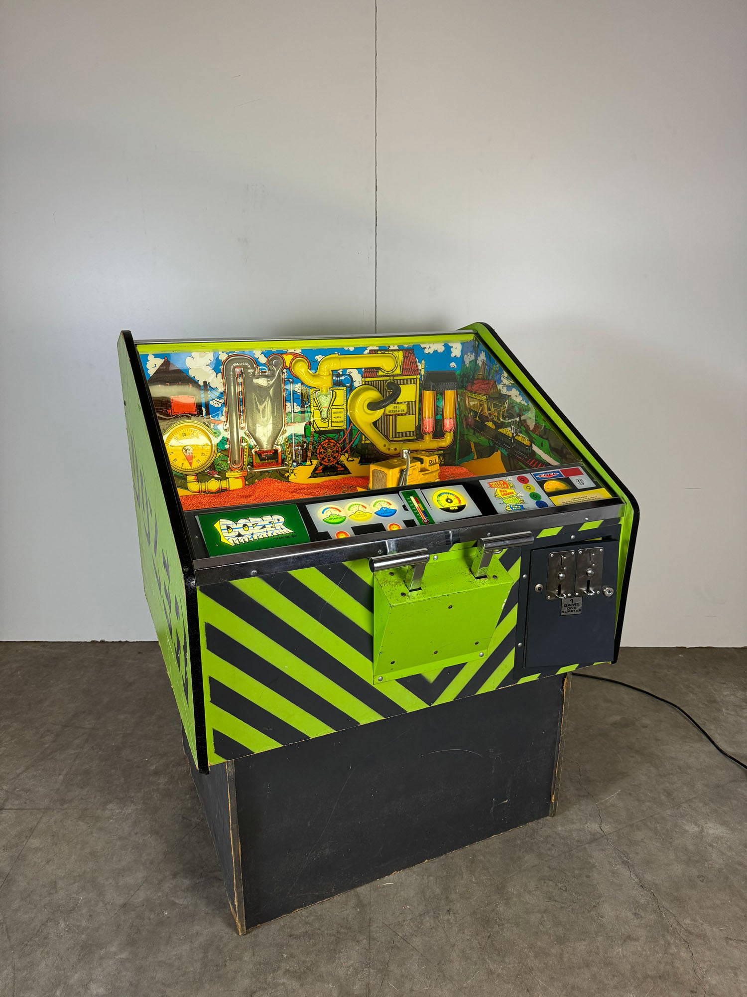 Very Rare 1970s Amerocoin Dozer Arcade Machine Auction