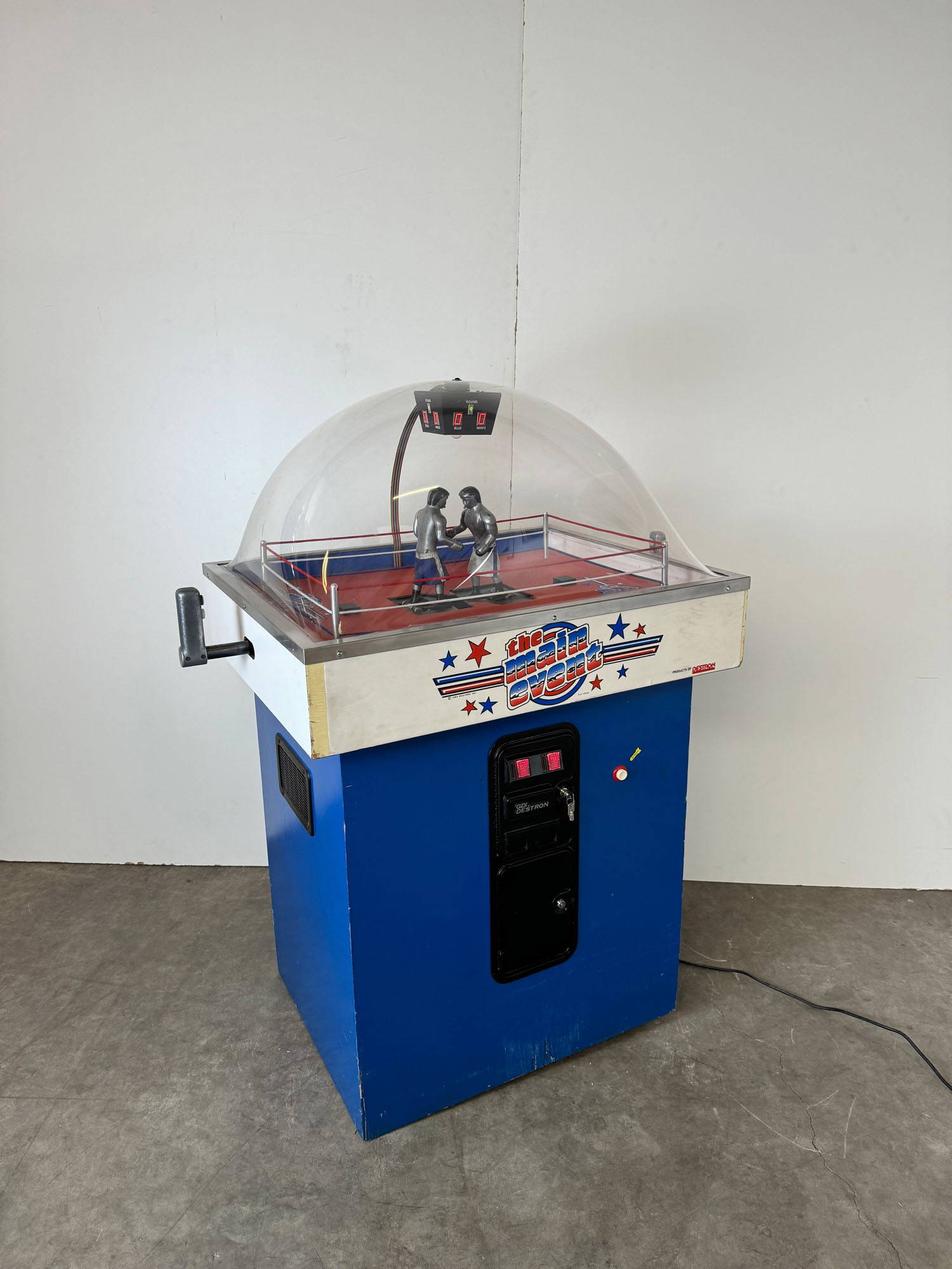 1983 Destron Gdi "the Main Event" Boxing Arcade Game Auction