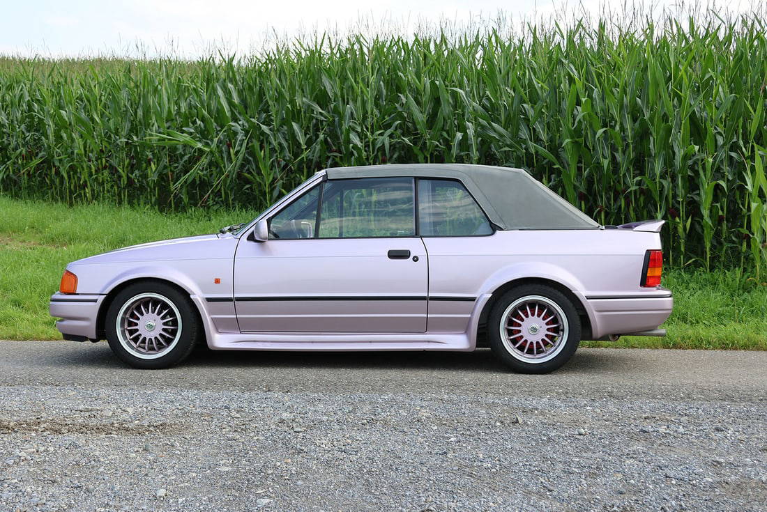 1989 Ford Escort Xr3 Convertible Auction