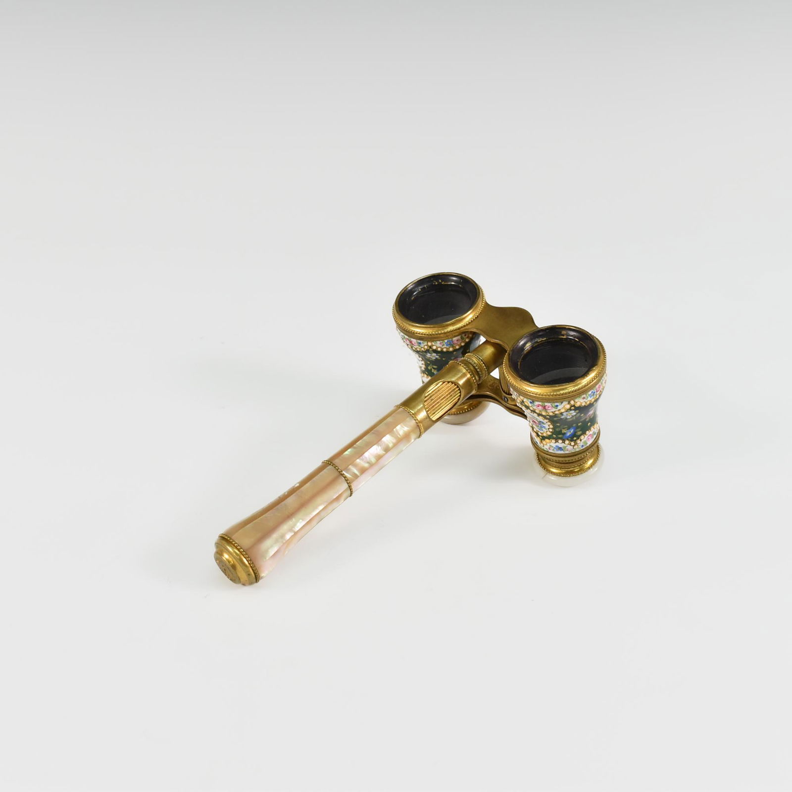 French Style Enameled Opera Binocular