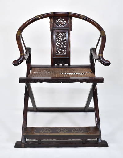 Ming Style Chinese Zitan Chair