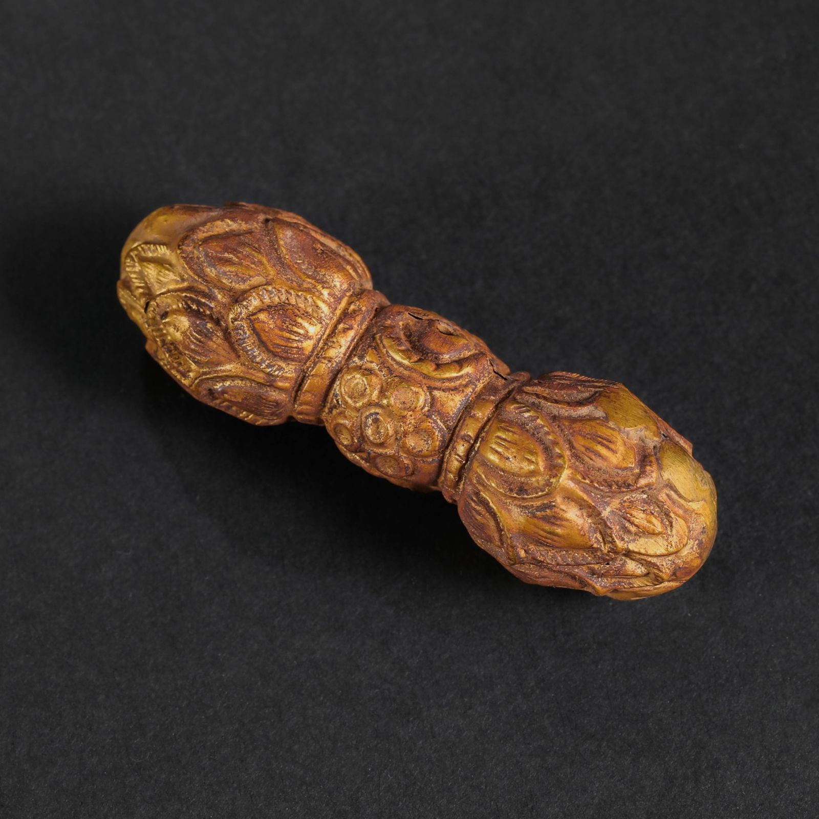 China Liao Dynasty Pure Gold Diamond Diamond Pestle Auction