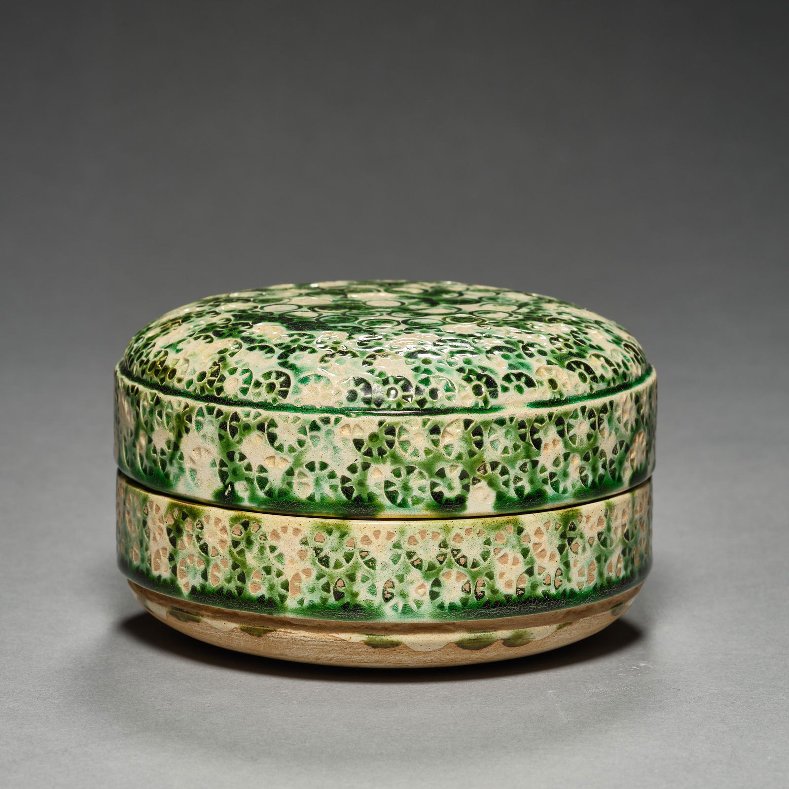 Tang Dynasty, Tir Color, Small Powder Box