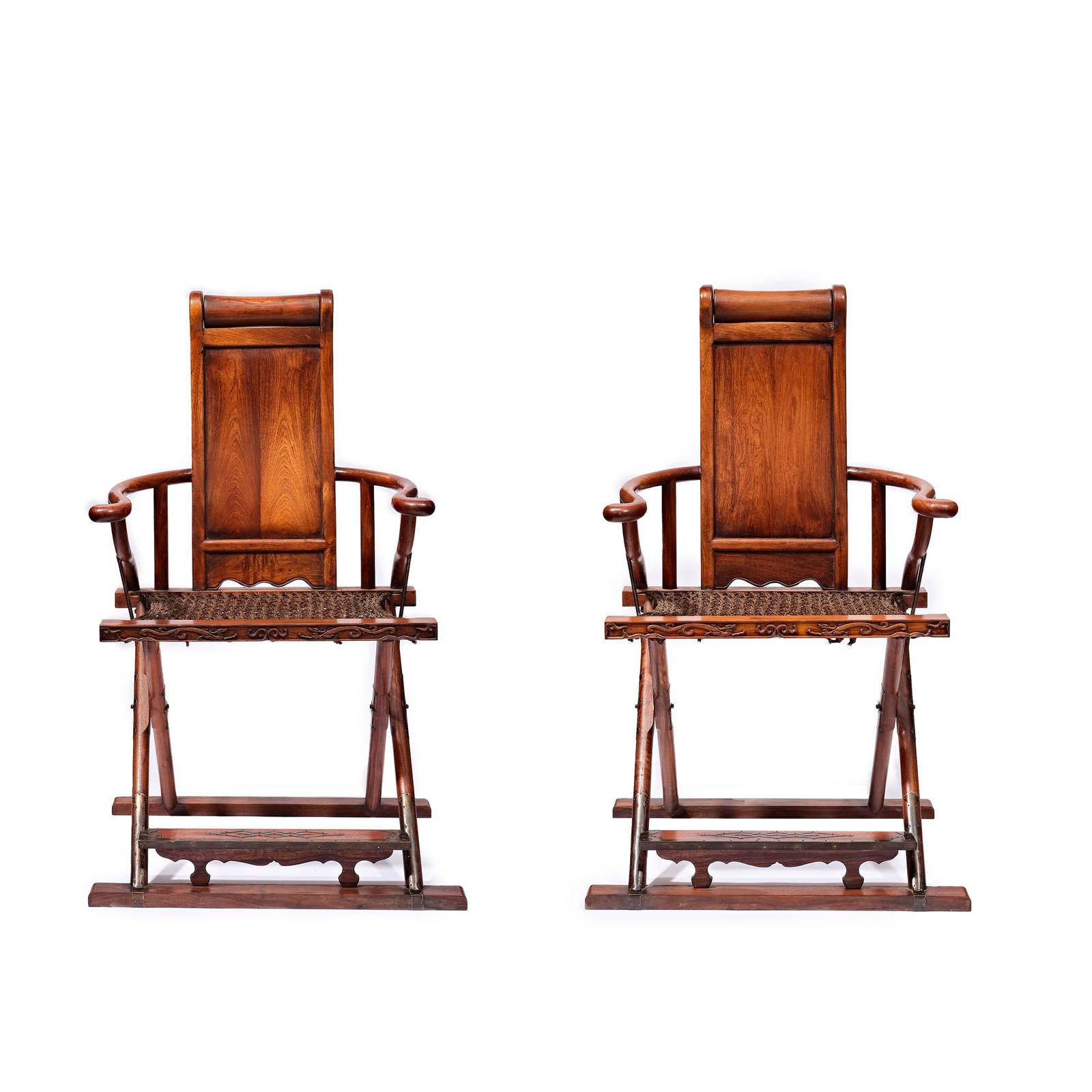 Chinese Qing Dynasty Qianlong Huanghuali Wood Chair Auction
