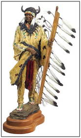 Willy Whitten Native American Bronze Sculptures