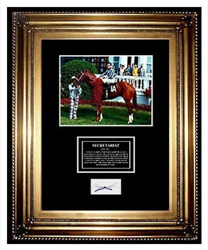 Secretariat Horse Racing Hair Lock Triple Crown Winner Big Red Charity ...