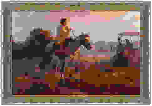 Bruce R Greene Large Original Western Landscape Painting Oil On Canvas ...