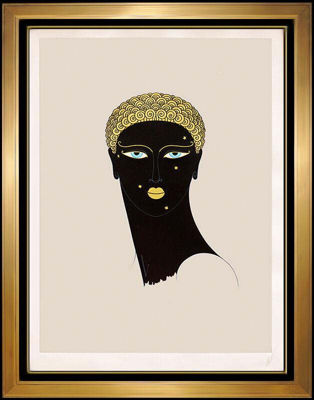 Erte Color Serigraph Queen Of Sheba Costume Design Art Deco Signed ...