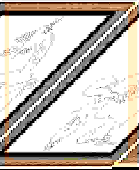 Alexandra Nechita Ink Drawing Original Signed Monster Portrait Cubism ...