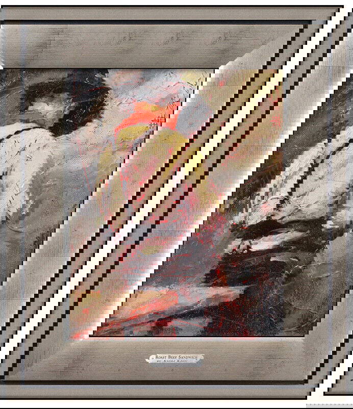 Andre Kohn Original Male Portrait Painting On Canvas Board Signed ...