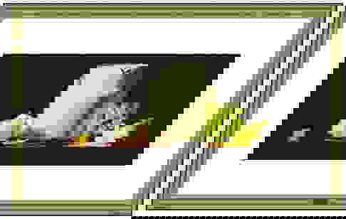 Gerald Farm Original Oil Painting On Board Food Fruit Still Life Signed ...