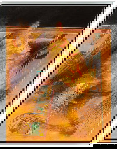 Karel Anthony Nel Large Original Pastel Pigment Painting Signed Art