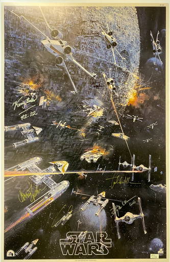 Autograph Signed Star Wars George Lucas Poster - Jul 04, 2021 | Posters ...