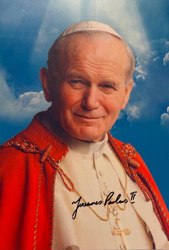 Autograph Signed Pope John Paul II Photo - Jul 04, 2021 | Posters N ...