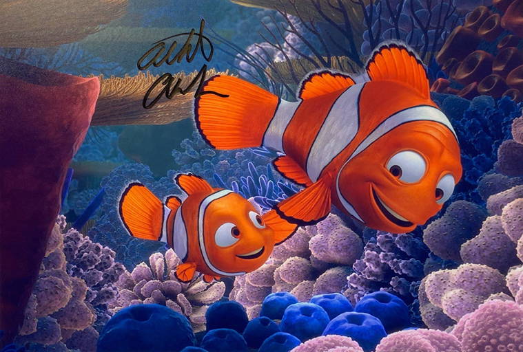 Autograph Signed Finding Nemo Albert Brooks Photo - Jul 10, 2021 ...