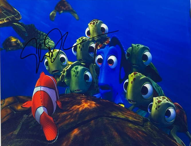 Autograph Signed Finding Nemo Ellen DeGeneres Photo - Jul 10, 2021 ...