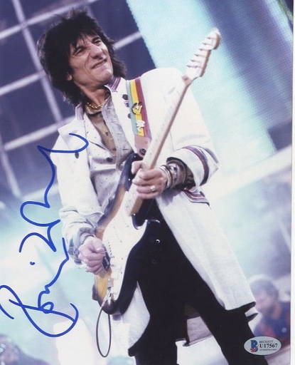Autograph Signed Ronnie Wood Photo - Jul 10, 2021 | Posters N Props in ...