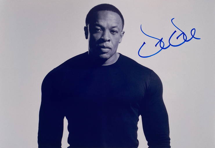 Autograph Signed Dr. Dre Photo