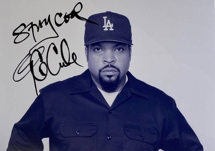 Autograph Signed Ice Cube Photo