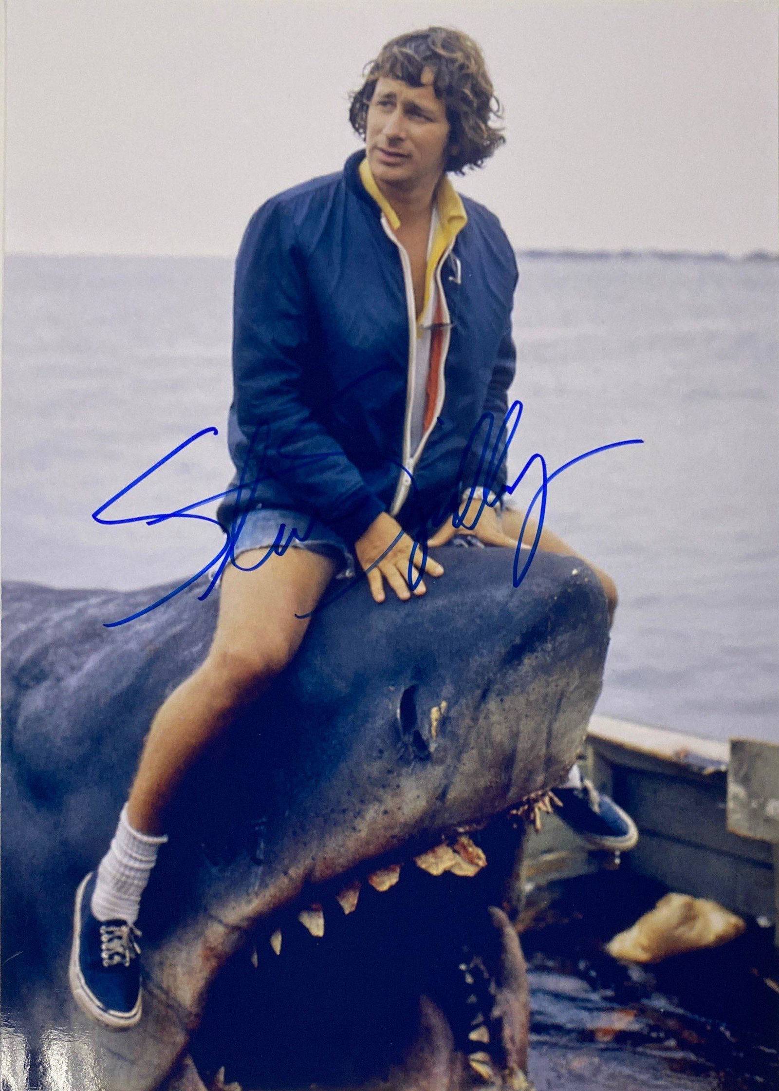 Autograph Signed Jaws Steven Spielberg Photo (#15199) on Jul 24, 2021 ...