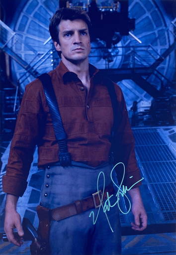 Autograph Signed Firefly Nathan Fillion Photo - Jul 24, 2021 | Posters ...