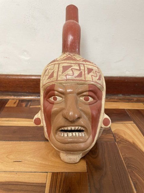 Huaco Portrait Moche Culture - Ceramic Auction