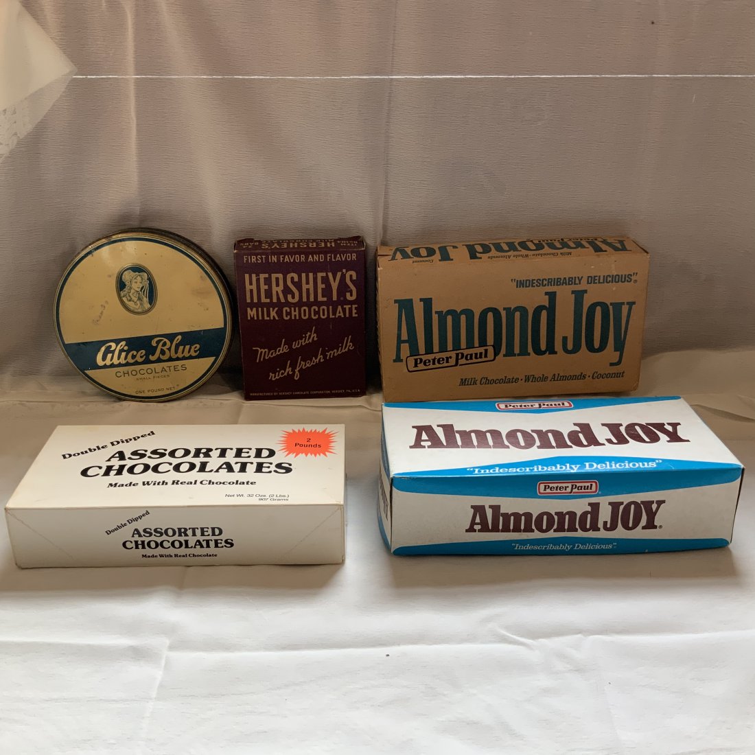 Vintage Candy Boxes And Tin
