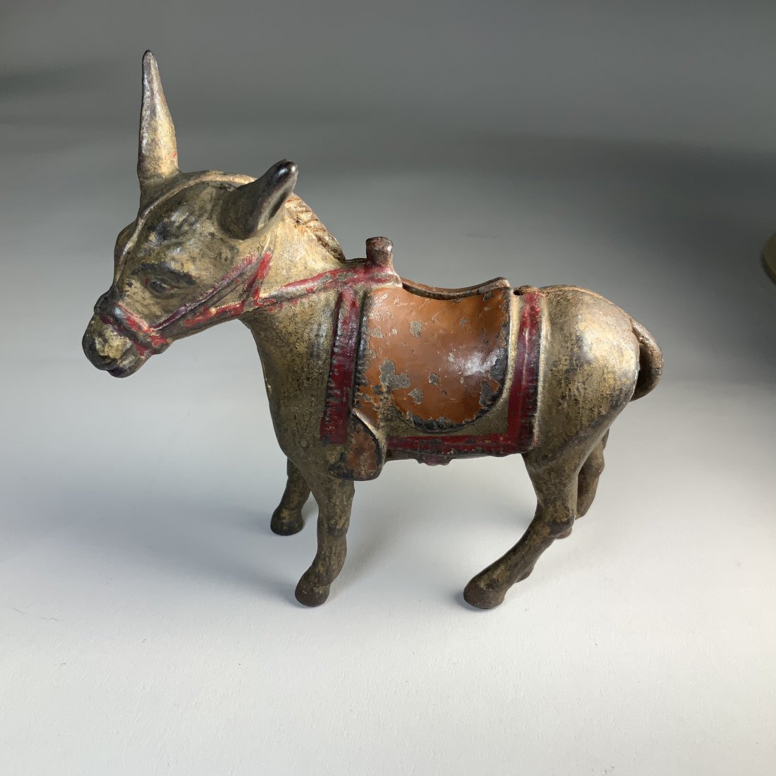 VINTAGE CAST IRON DONKEY BURRO MULE BANK (#0023) on Feb 26, 2022 ...
