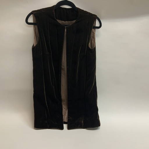 Vintage Brown Velvet Vest