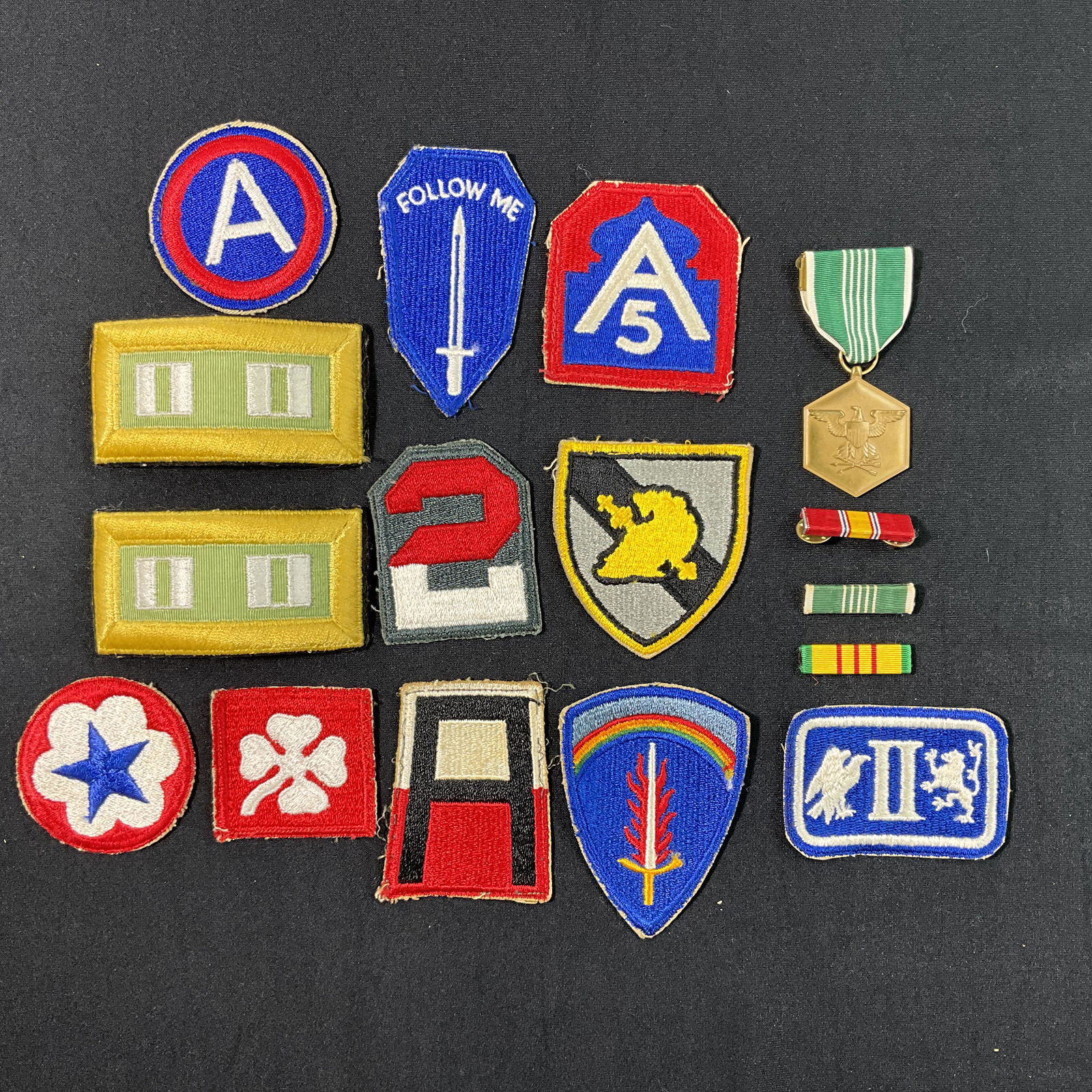 Military Medal, Patches, Ribbons, Epaulets