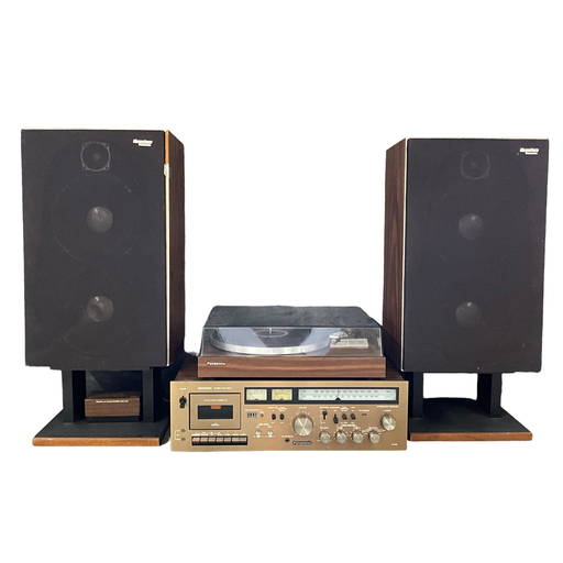 Panasonic Rc 6500 Receiver, Turntable, Thrusters, Speakers