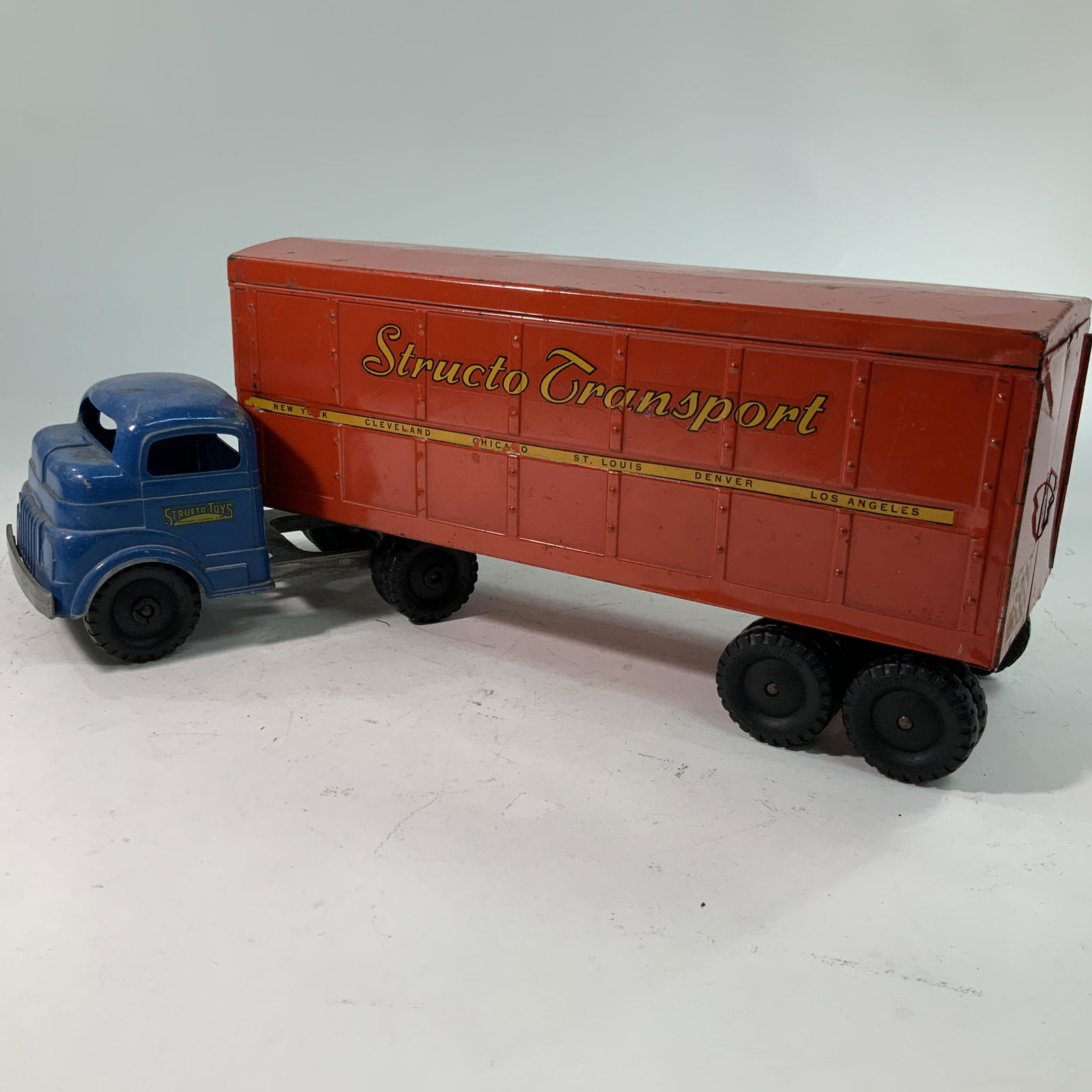 Structo Transport Semi Tractor Trailer Auction