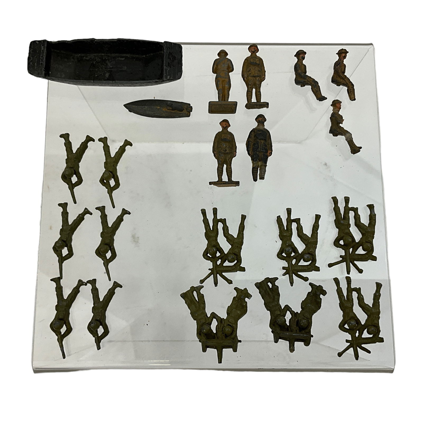 Die-cast Wwi Toy Soldier Set, Ho Scale Auction