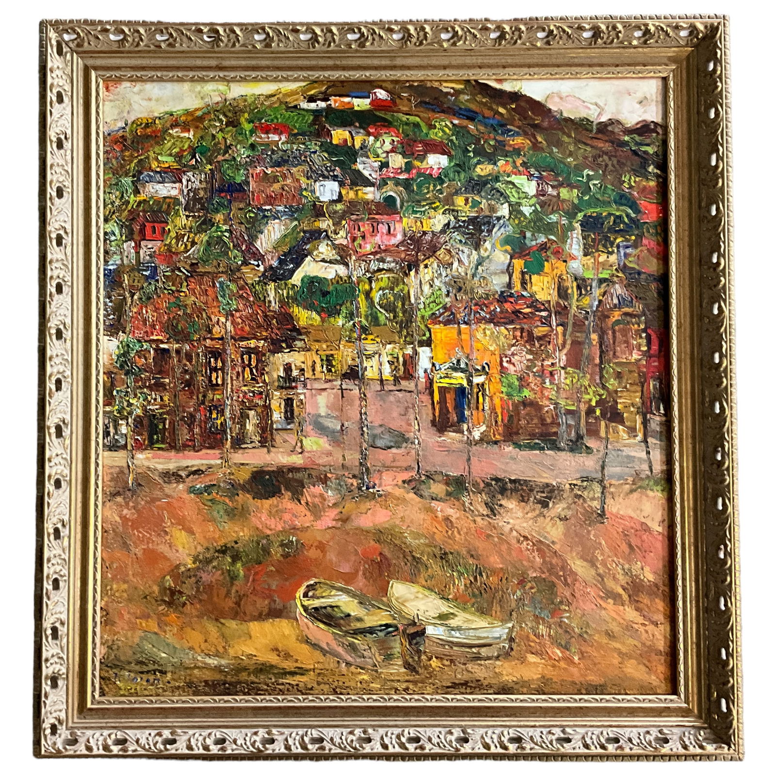 Kazimieras Zoromskis (1913-2004), "view Of Vilnius Area" (or, Spanish ...